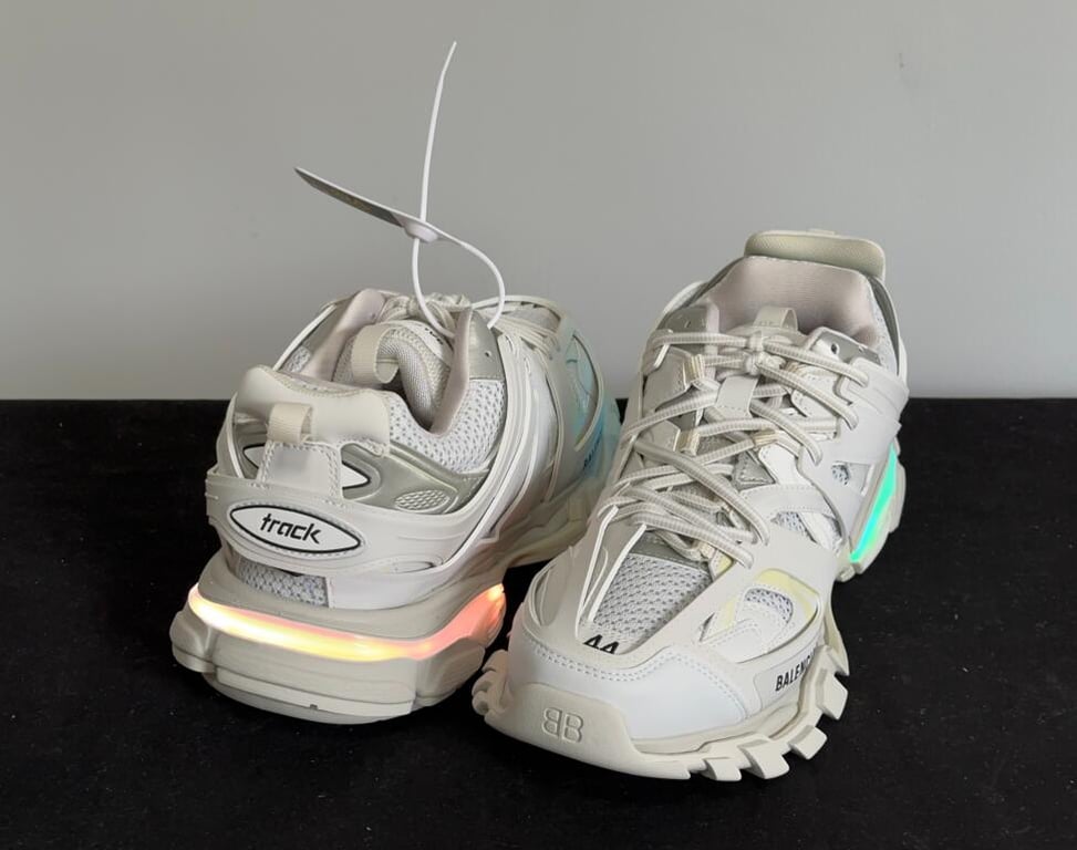 Balenciaga Track LED Sneaker White - KicksOwner